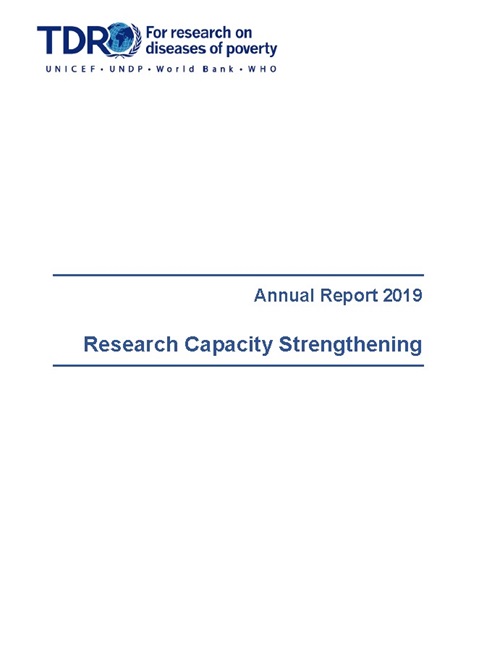 Annual report 2019: Research Capacity Strengthening