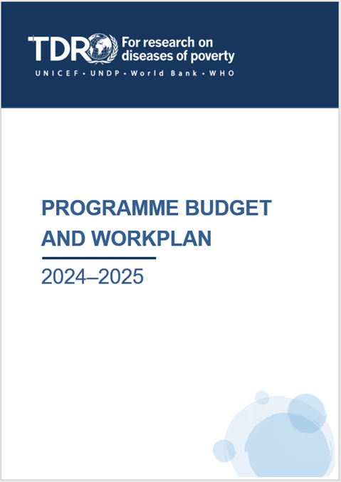 Programme budget and workplan 2024-2025